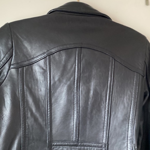 Avanti | Jackets & Coats | Avanti Black Genuine Leather Jacket With 3 ...